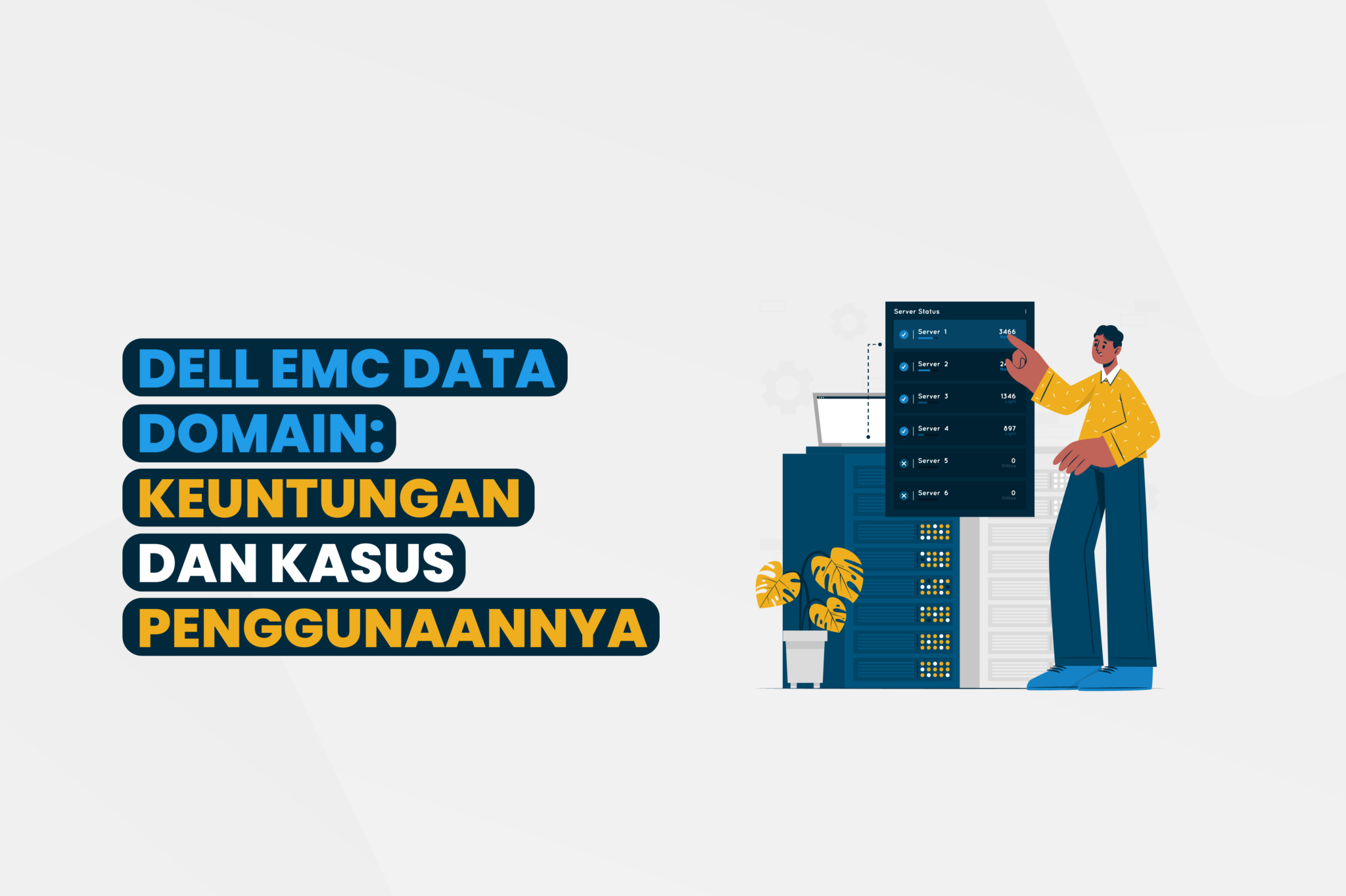 Dell Emc Data Domain: Keuntungan Dan Kasus Penggunaanya - PT Sapta Tunas Teknologi